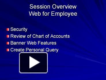 PPT – Session Overview Web for Employee PowerPoint presentation | free ...
