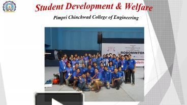 PPT – Student Development & Welfare PowerPoint presentation | free to ...