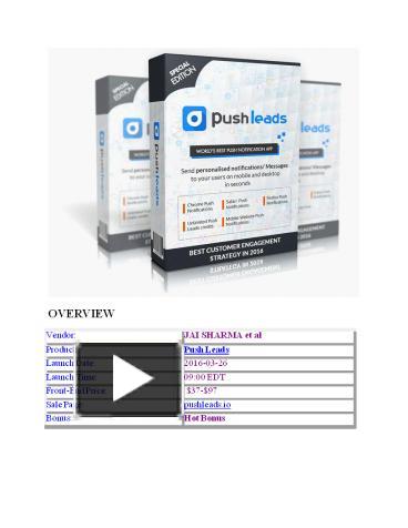 PPT – Push Leads Review PowerPoint presentation | free to download - id ...