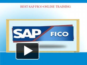 PPT – best sap fico online training PowerPoint presentation | free to ...