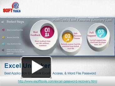 PPT – Recover Excel SpreadSheet Password PowerPoint presentation | free ...