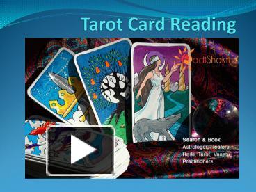 Tarot card Reading (1) presentation | free to download