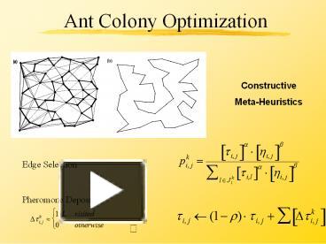 PPT – Ant Colony Optimization PowerPoint presentation | free to view ...