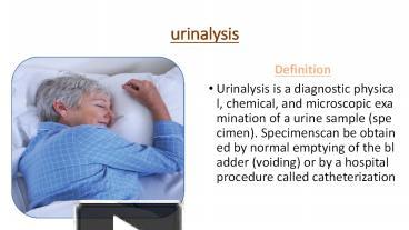 PPT – Urinalysis (Part 2) - Introduction and Inspection PowerPoint ...