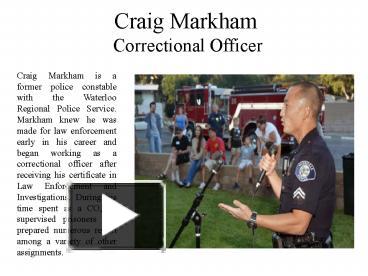 Craig Markham presentation | free to download