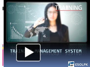 Training Management System presentation | free to download