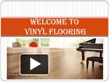 Vinyl flooring presentation | free to download