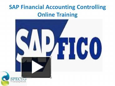 Sap Financial Accounting Controlling online training course in Canada ...