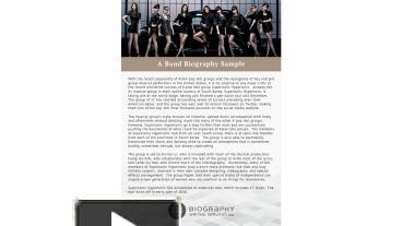 PPT – A Band Biography Sample PowerPoint presentation | free to ...