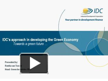 IDC presentation | free to download