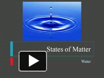 States of Matter presentation | free to download