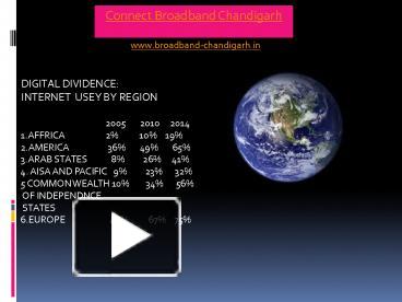 PPT – connect broadband chandigarh PowerPoint presentation | free to ...
