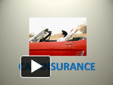Car Insurance presentation | free to download