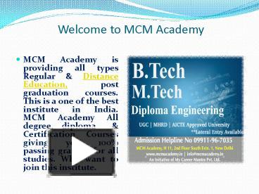 PPT – Distance Education in India PowerPoint presentation | free to ...