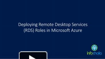 Deploying Remote Desktop Services (RDS) Roles in Microsoft Azure ...