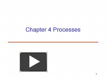 PPT – Chapter 4 Processes PowerPoint presentation | free to view - id ...