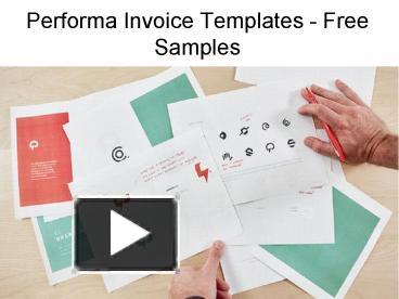 Proforma Invoice Templates - Free Samples presentation | free to download
