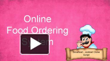 Food panda presentation | free to download