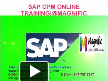 PPT – Sap Commercial Project Management Online Training PowerPoint ...