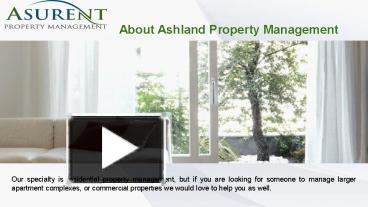 Ashland Property Management - propertymanagementashlandoregon ...