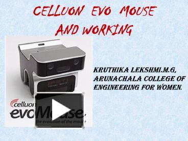 evomouse technology presentation | free to download