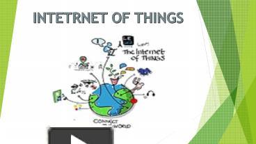 INTERNET OF THINGS presentation | free to download