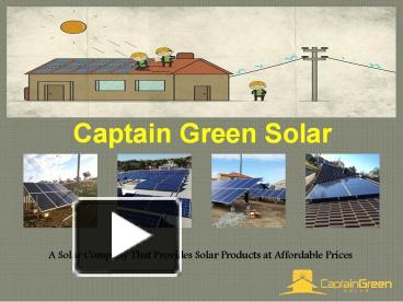 PPT – Captain Green Solar - Saving Electricity Bills PowerPoint ...