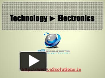 PPT – Electronic design company PowerPoint presentation | free to ...