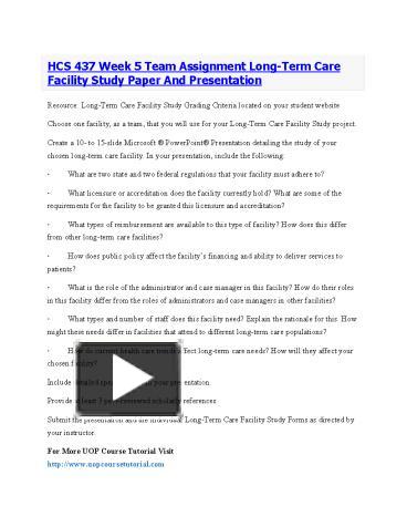 PPT – HCS 437 UOP Course Tutorial,HCS 437 UOP Tutorial,HCS 437 UOP ...