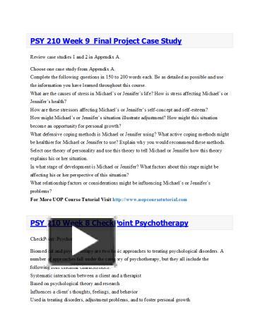 PPT – PSY 210 UOP Course Tutorial,PSY 210 UOP Tutorial,PSY 210 UOP ...
