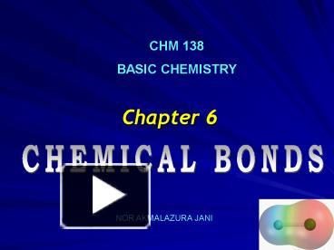 PPT – CHEMICAL BONDS PowerPoint presentation | free to download - id ...