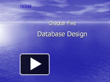 PPT – Database Design PowerPoint presentation | free to download - id ...