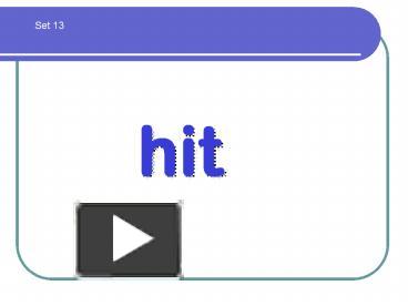 hit presentation | free to view