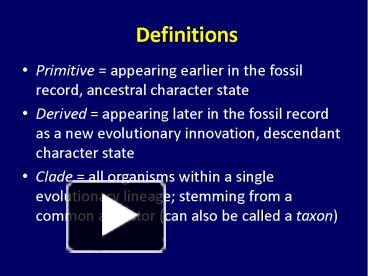 PPT – Definitions PowerPoint presentation | free to download - id ...