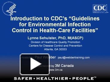PPT – Introduction to CDC PowerPoint presentation | free to view - id ...