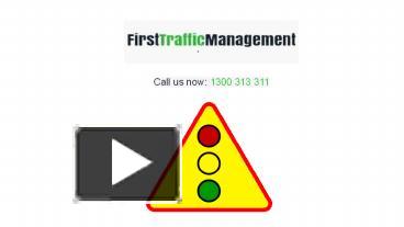 First Traffic Management presentation | free to download