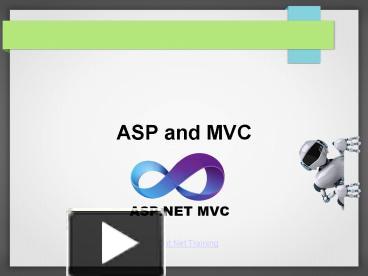 PPT – ASP and MVC PowerPoint presentation | free to download - id ...