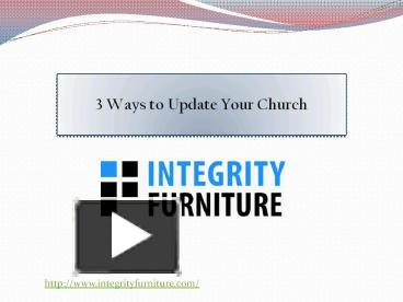 PPT – 3 Ways to Update Your Church PowerPoint presentation | free to ...