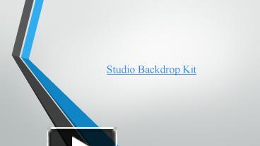 Studio Backdrops Kit presentation | free to download