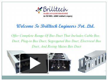 PPT – Segregated Bus Duct Manufacturers (3) PowerPoint presentation ...