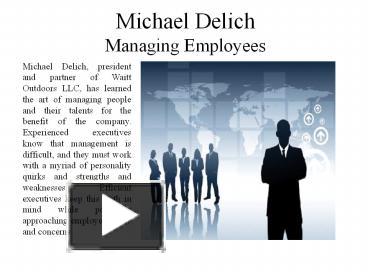 PPT – Michael Delich - Managing Employees (1) PowerPoint presentation ...