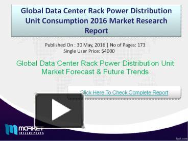 PPT – Factors influencing for the development of Global Data Center ...
