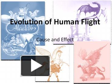 PPT – Evolution of Human Flight PowerPoint presentation | free to view ...