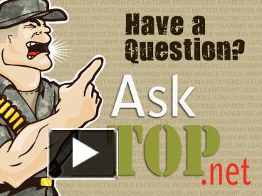 Adjutant General School presentation | free to download