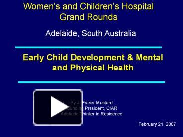 PPT – Early Child Development PowerPoint presentation | free to view ...