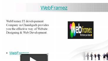 PPT – Website Development Company in Chandigarh PowerPoint presentation ...