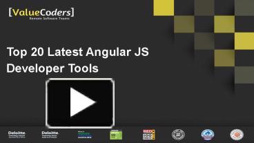 PPT – Top 20 latest Angular JS Developer Tools PowerPoint presentation ...