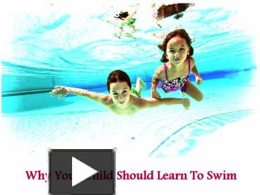 Kids Swimming Lessons: Reasons Why Your Child Should Learn To Swim ...