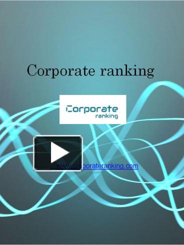 PPT – SEO Company USA | Corporate ranking PowerPoint presentation ...