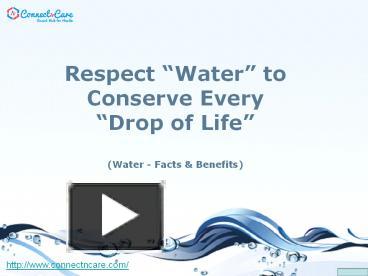 Water presentation | free to download